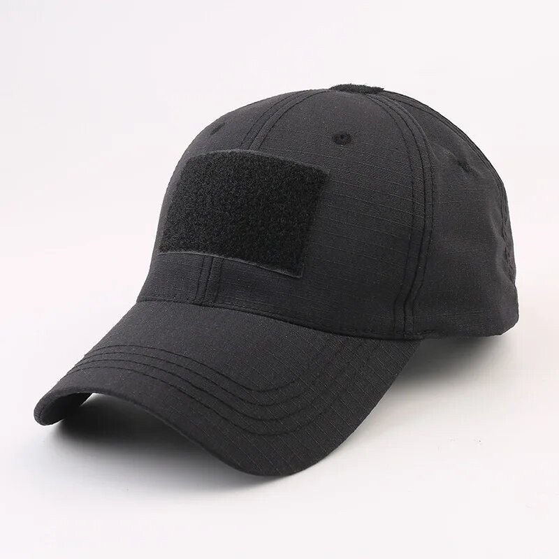 Тактическая кепка черная с Velcro, Color: Черный