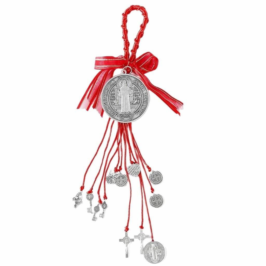 Украшение, Крест Святого Бенедикта - серебряный