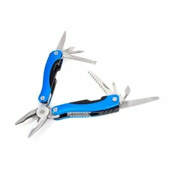 Мультитул (плоскогубцы) "Следопыт", средний 11 предметов, в чехле PF-MT-07