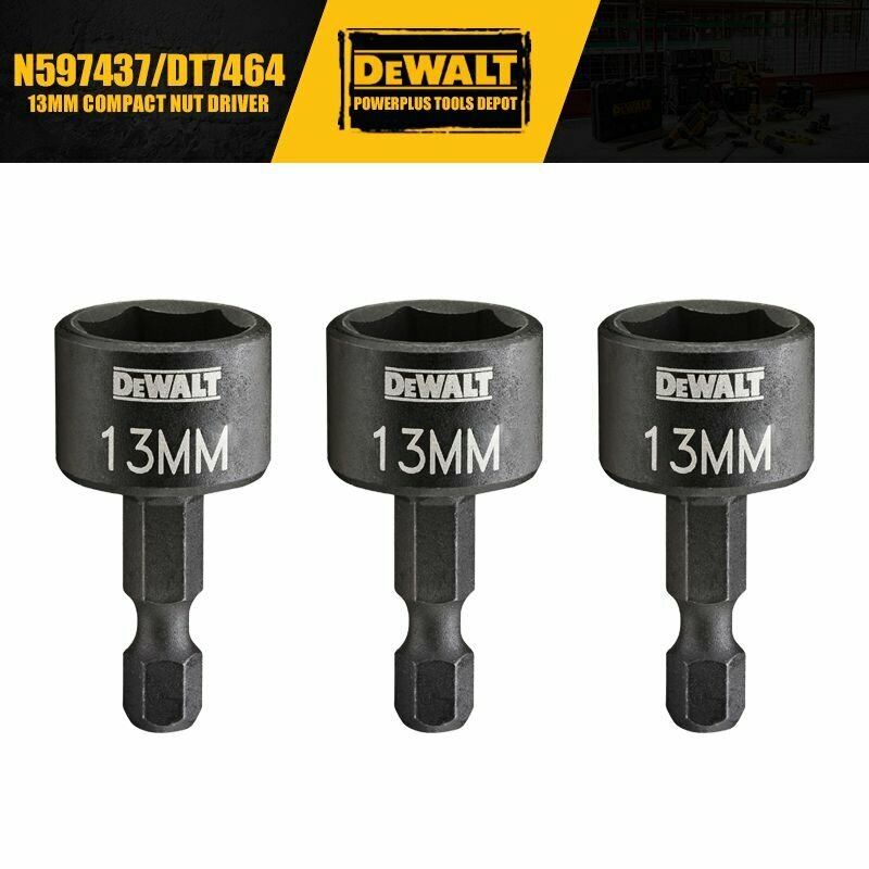 Компактный гайковерт 8/10/13 мм для работы в труднодоступных местах с сильным магнетизмом и лобулярной конструкцией, Принадлежности для инструментов