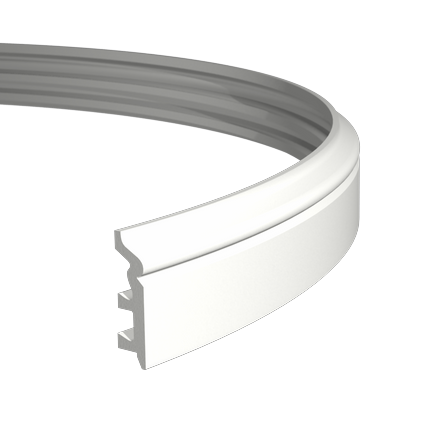 Плинтус Гибкий Европласт Лепнина 1.53.107 Д2000хШ22хВ80 мм.