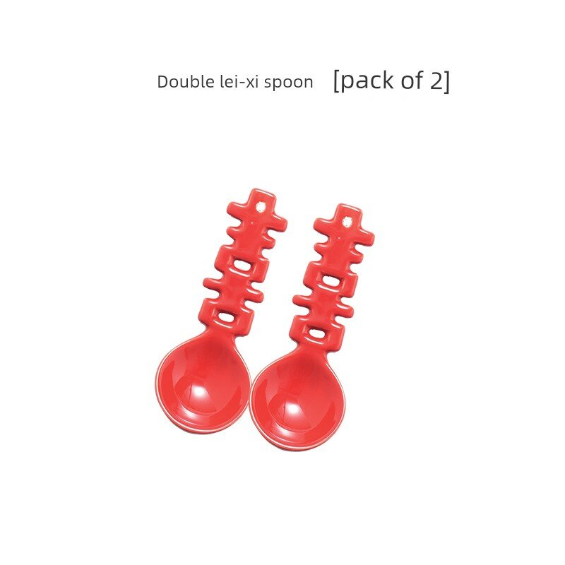 Керамическая ложка для супа Double Happiness, высокая эстетичность, милая, для молодоженов, свадьбы, помолвки Двойное