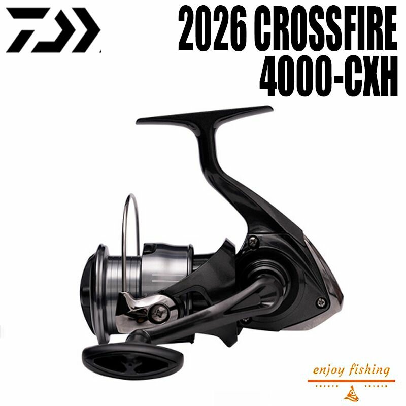 2026 Daiwa Crossfire LT4000-CXH катушка высокоскоростная улучшенная передача быстрый подмот надежная конструкция