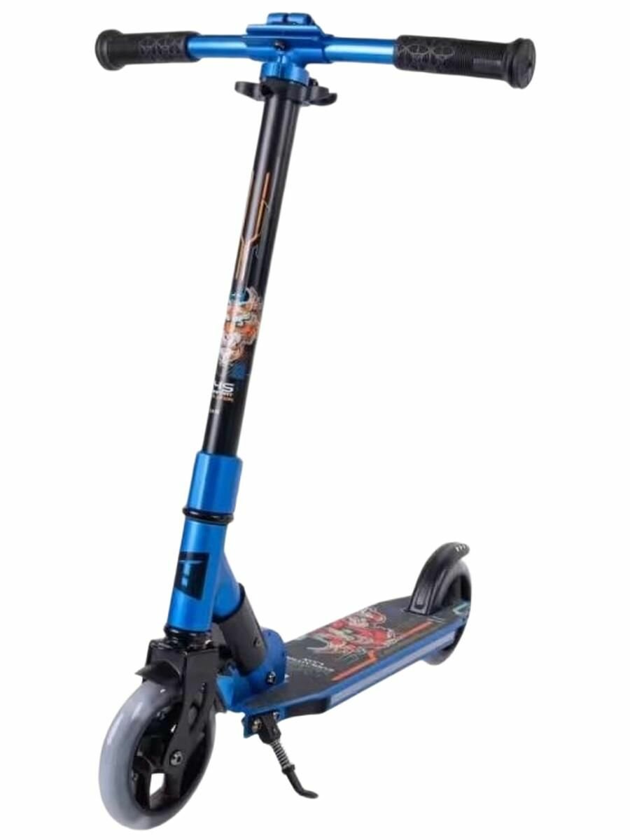 Самокат Tech Team Comfort Evolution 145 LUX синий — фото 1