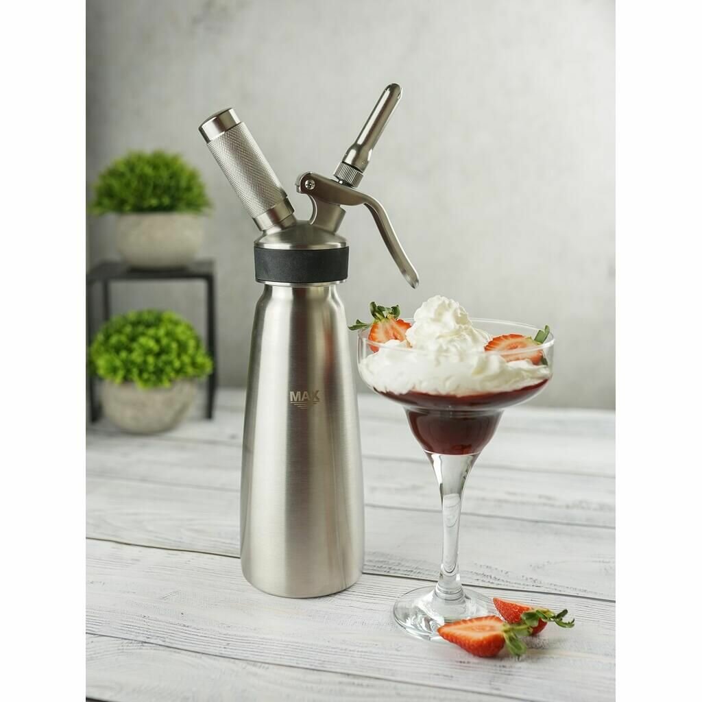Сифон (кремер) для взбивания сливок 0,5л (до +70) GASTRO INOX P.L. Proff Cuisine
