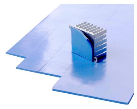 Термопрокладка 10мм*10мм толщина 3 мм 100шт.