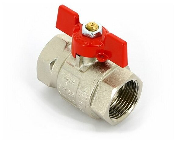 Кран шаровый ETALON UNI-FITT 1'1/4 ВВ бабочка полнопроходной