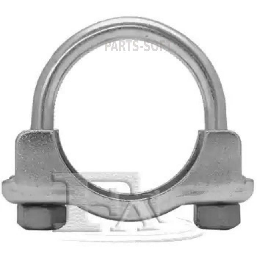 Хомут глушителя (M10) D=55mm, гайка CU DIN90 FA1 арт. 921955