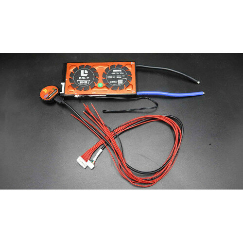 8S Умная Плата защиты Smart BMS DALY Lifepo4 60A c Bluetooth, Водозащищенная, общий порт заряда-разряда