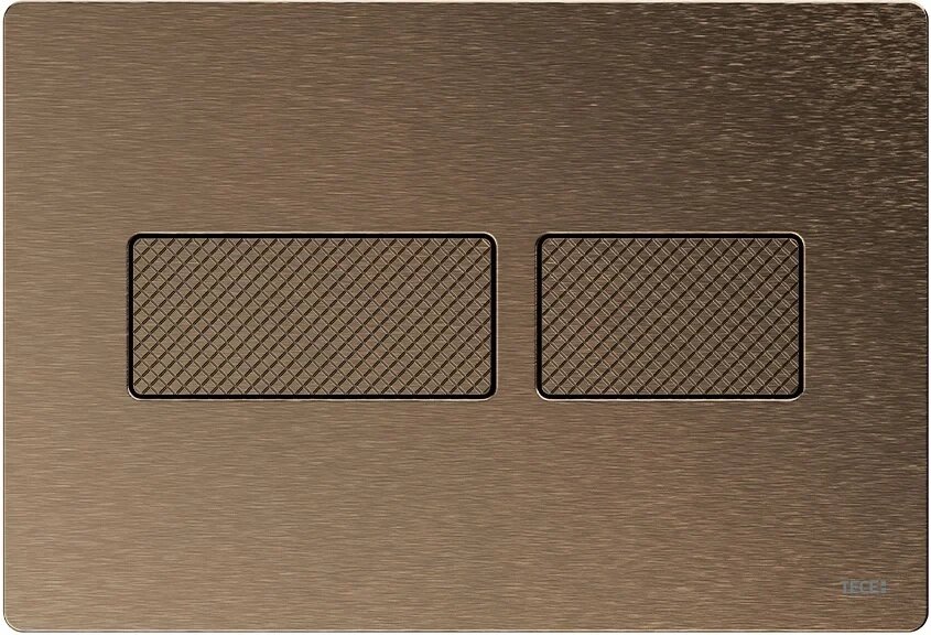 Кнопка смыва Tece TECEsolid 9240435 для инсталляции, бронза