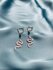 Серьги с подвесками Jewellery by Marina Orlova, шпинель синтетическая, размер 50...