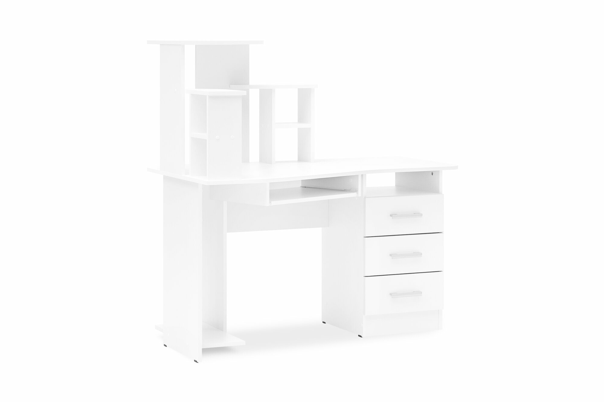 Стол компьютерный Нонтон №1 белый 130x80x130 см