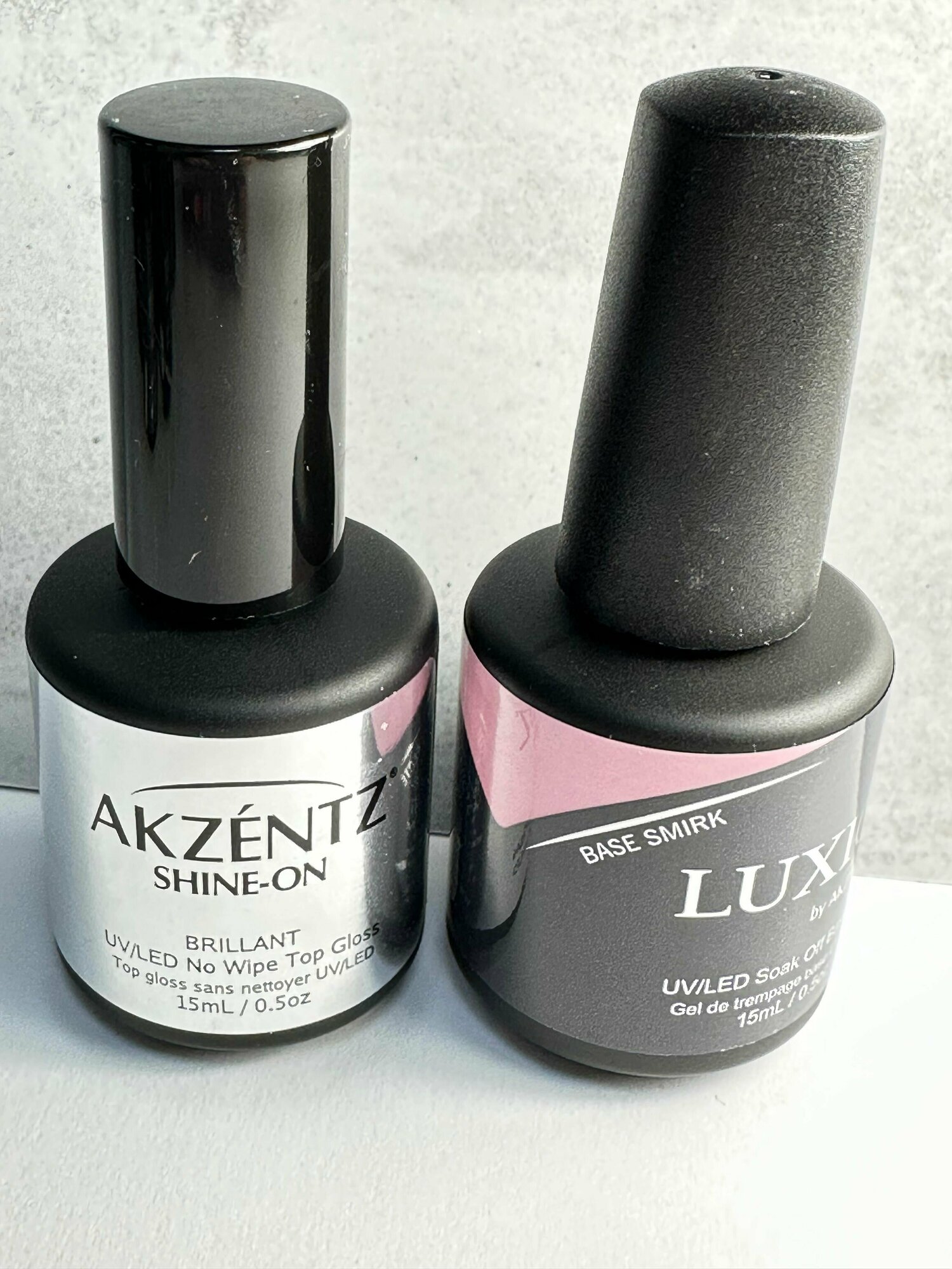 Luxio набор топ SHINE On, база Smirk, 15 мл.