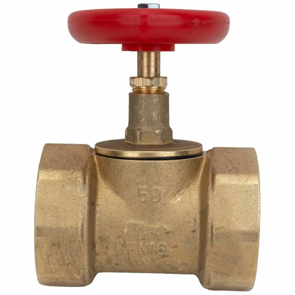 Апогей Клапан запорный 15Б3р DN 50 муфта-муфта ВР/ВР 120003