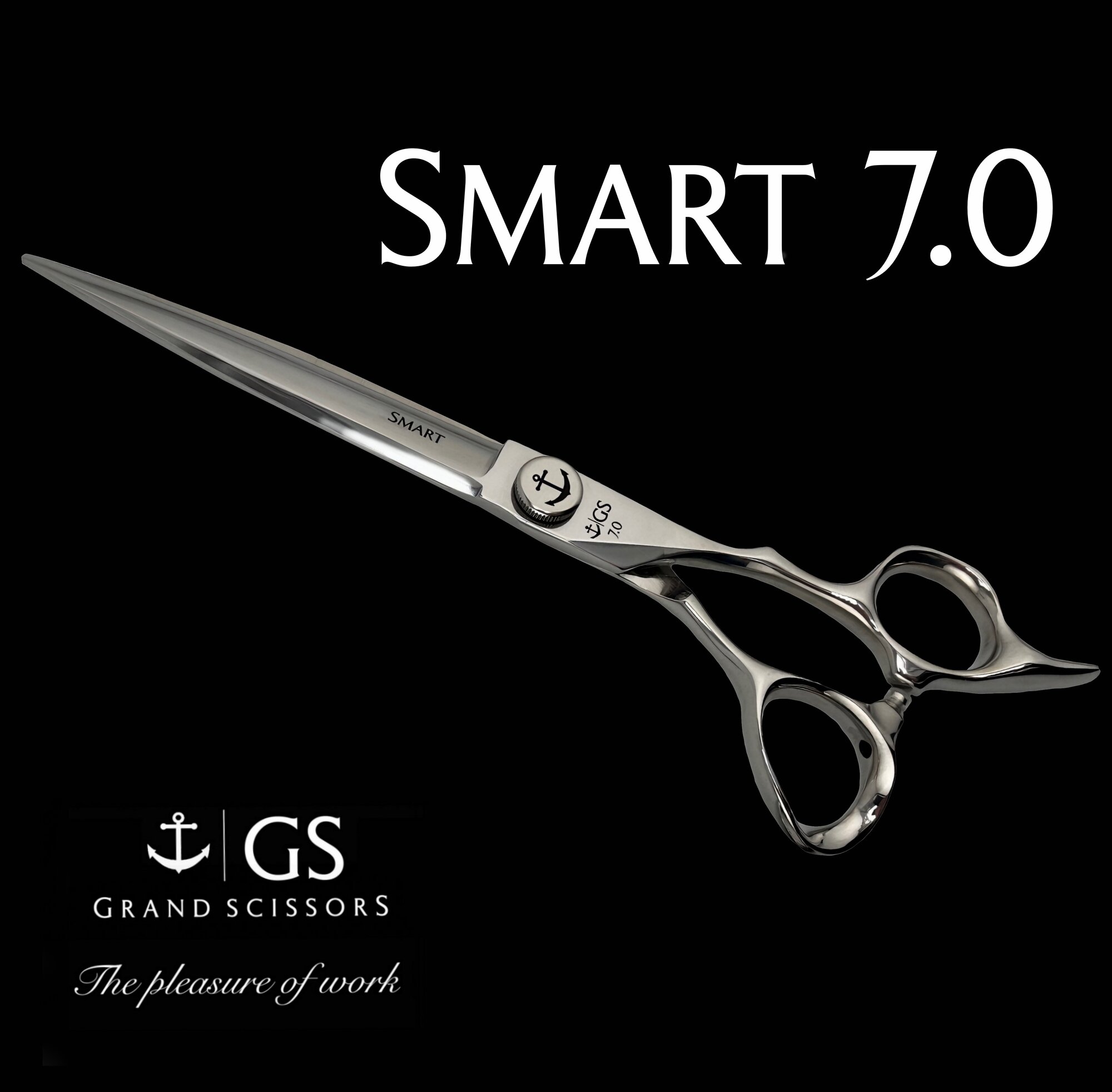 Профессиональные парикмахерские ножницы 7.0 из японской стали GS Smart