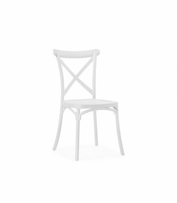 Стул пластиковый Clef white 915599