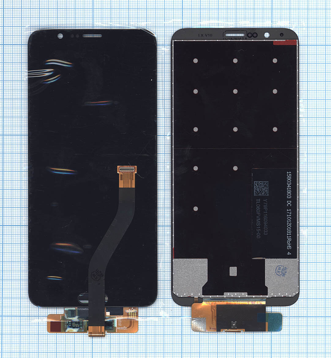 Дисплей для Huawei Honor View 10 черный