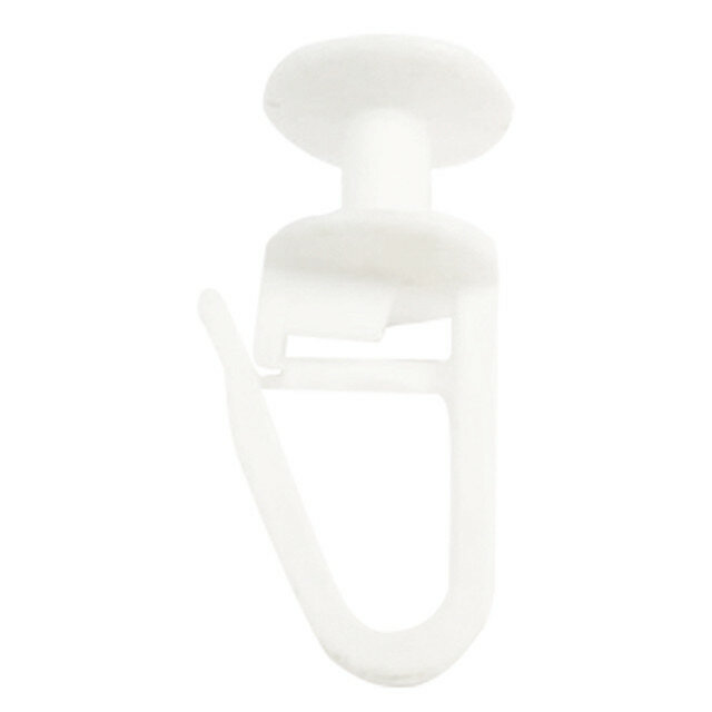 LEGRAND Кантри крючок для 2-го ряда, 10 шт, белый, арт.58062607 для карнизов и штор