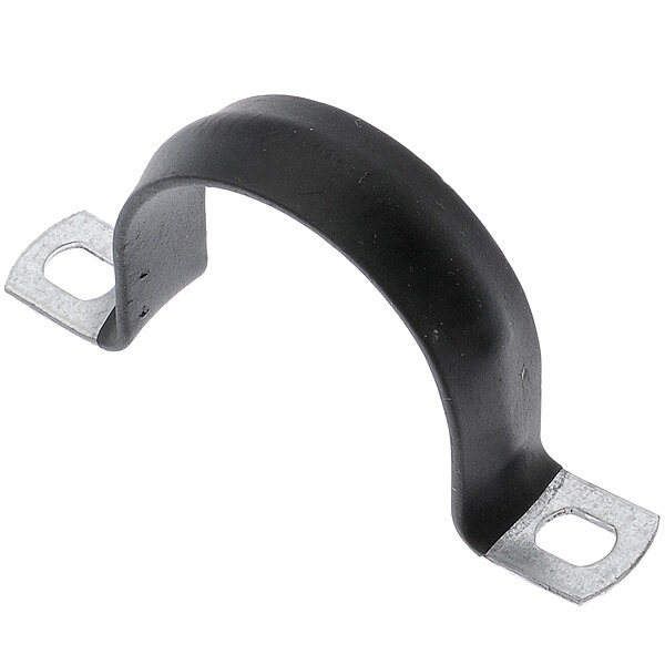 Скоба СМД-П металлическая оцинкованная 38-40мм в полимерной изоляции, 2 лапки (Fortisflex) (50 шт. в комплекте)