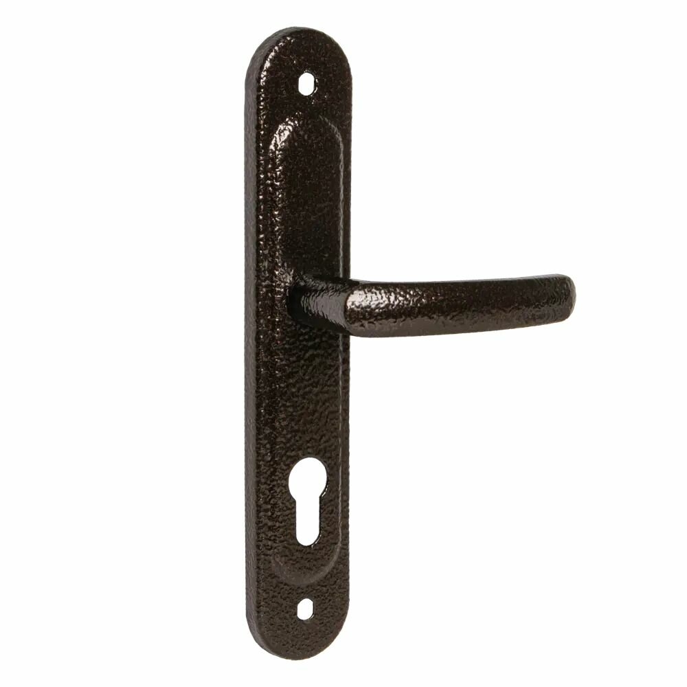 Ручка дверная на планке HP 168, цвет медь