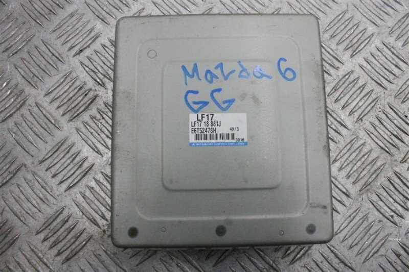 Б/У Блок управления двигателем Mazda Mazda 6 GG / Мазда Мазда 6 GG LF 2.0 141 Л.С 2004