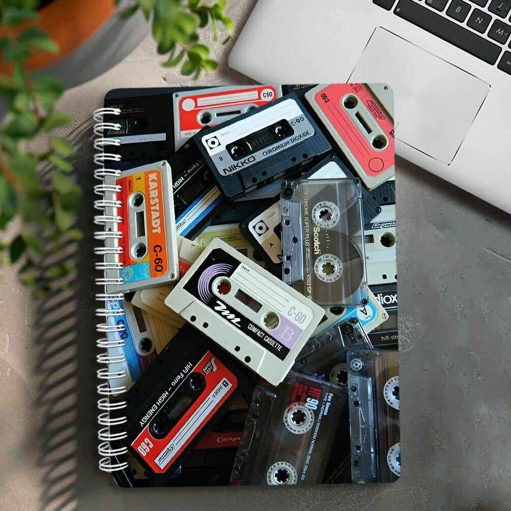 Блокнот для записей в клетку подарочный в твердой обложке А5 СССР