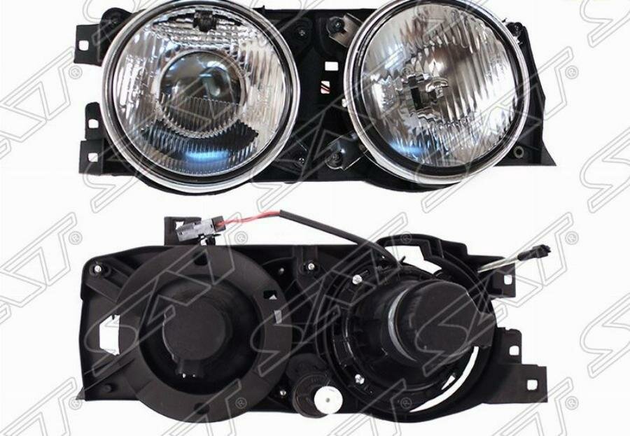 SAT ST4441114R Фара BMW 5-Series 88-96 / 7-Series 86-94 (Справа/ Универсальная регулировка)