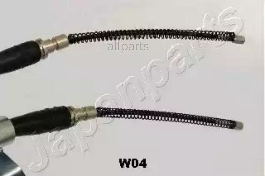 JAPANPARTS BC-W04 Трос ручного тормоза