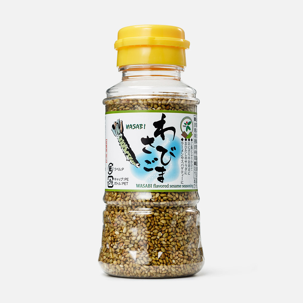 Смесь пряностей Tohosyokuhin кунжут с васаби, 80 г, Япония