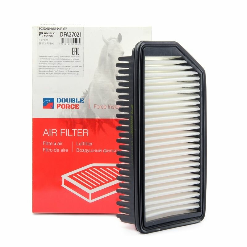 Фильтр воздушный DOUBLE FORCE арт. DFA27021 HYUNDAI i30 GD 2011, KIA CEED 2012