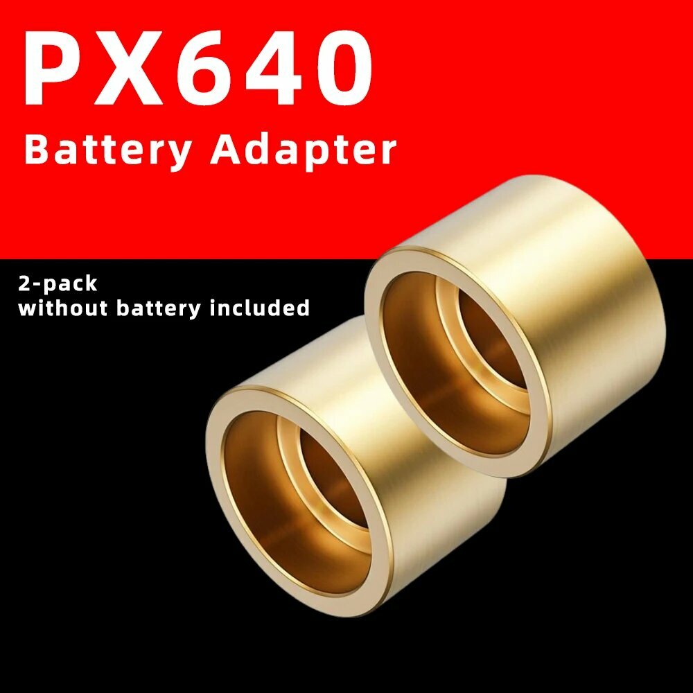 2 шт. золотой адаптер батареи PX640 35GX