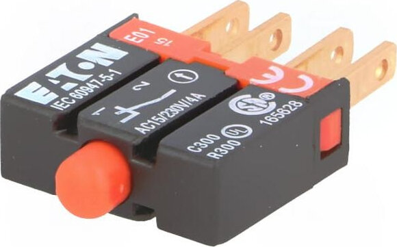 Контактная группа EATON E01 Контактная группа 16мм RMQ-16 -25-70 град. C Контакты: NC Q18, Q25 1шт