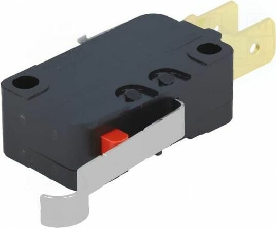 Микропереключатель OMRON D3V-164-1C5 SNAP ACTION с рычагом с имитацией ролика, 1 шт