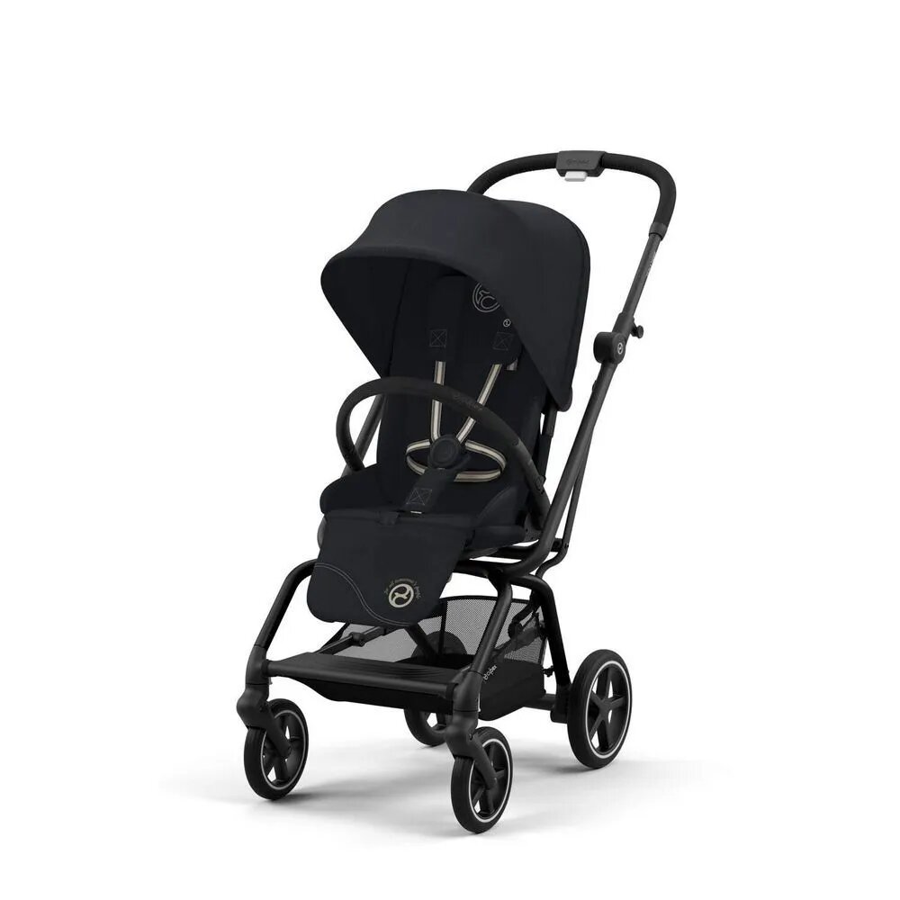 Прогулочная коляска Cybex Eezy S Twist+ 2 BLK Magic Black