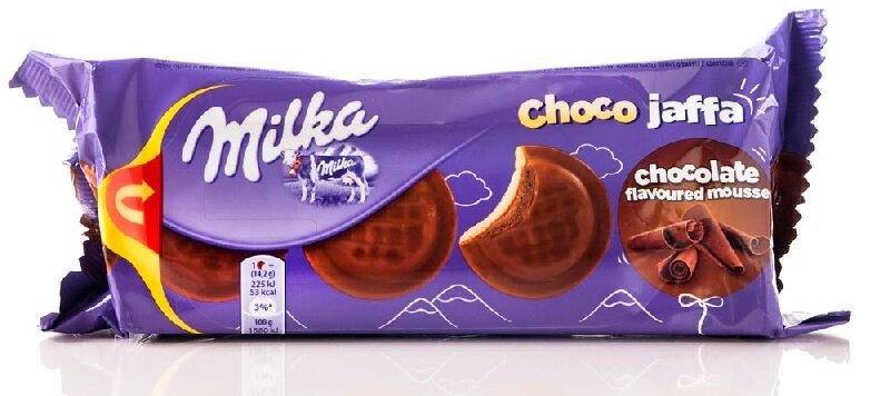 Печенье Milka Jaffa Delicje Chocolate Mousse Cookies 128г