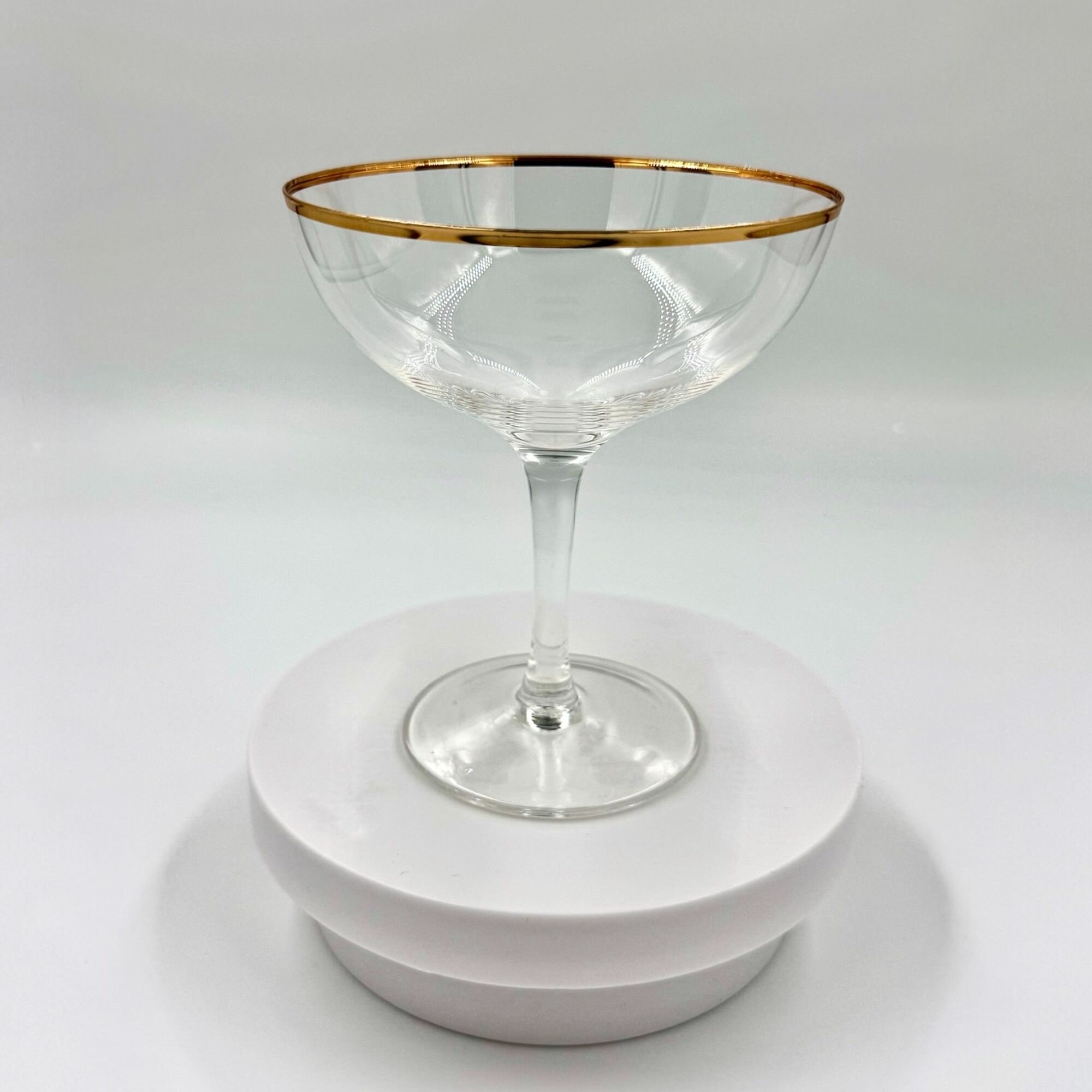 Набор фужеров-блюдец BITOSSI HOME Deco для шампанского сет из 6 шт.