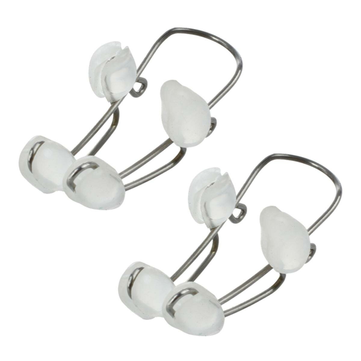 QUANBU 2X Стальной мостик для подтяжки носа, формирующий выпрямление, косметический зажим, машинка для стрижки без боли