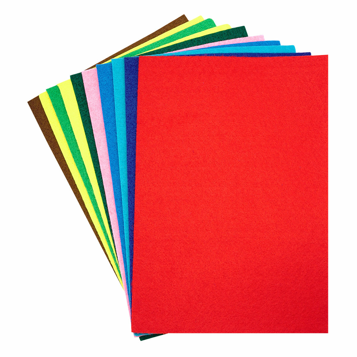 Фетр листовой мягкий ассорти, 3.0мм, 20х30см, 10шт/упак Astra&Craft
