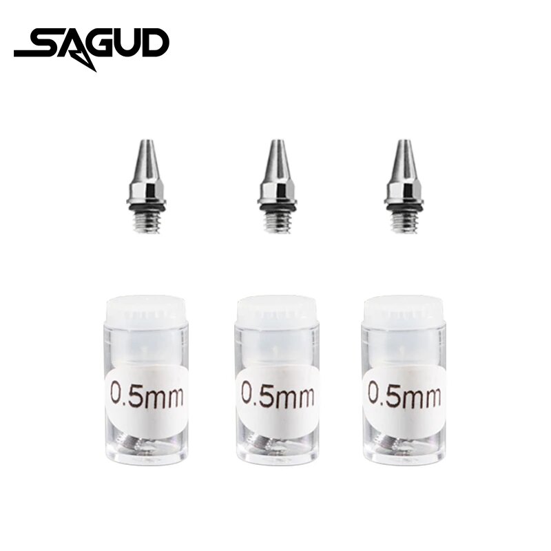 Насадки для аэрографа SAGUD 0.5 мм, SD-41(3080)-05-3