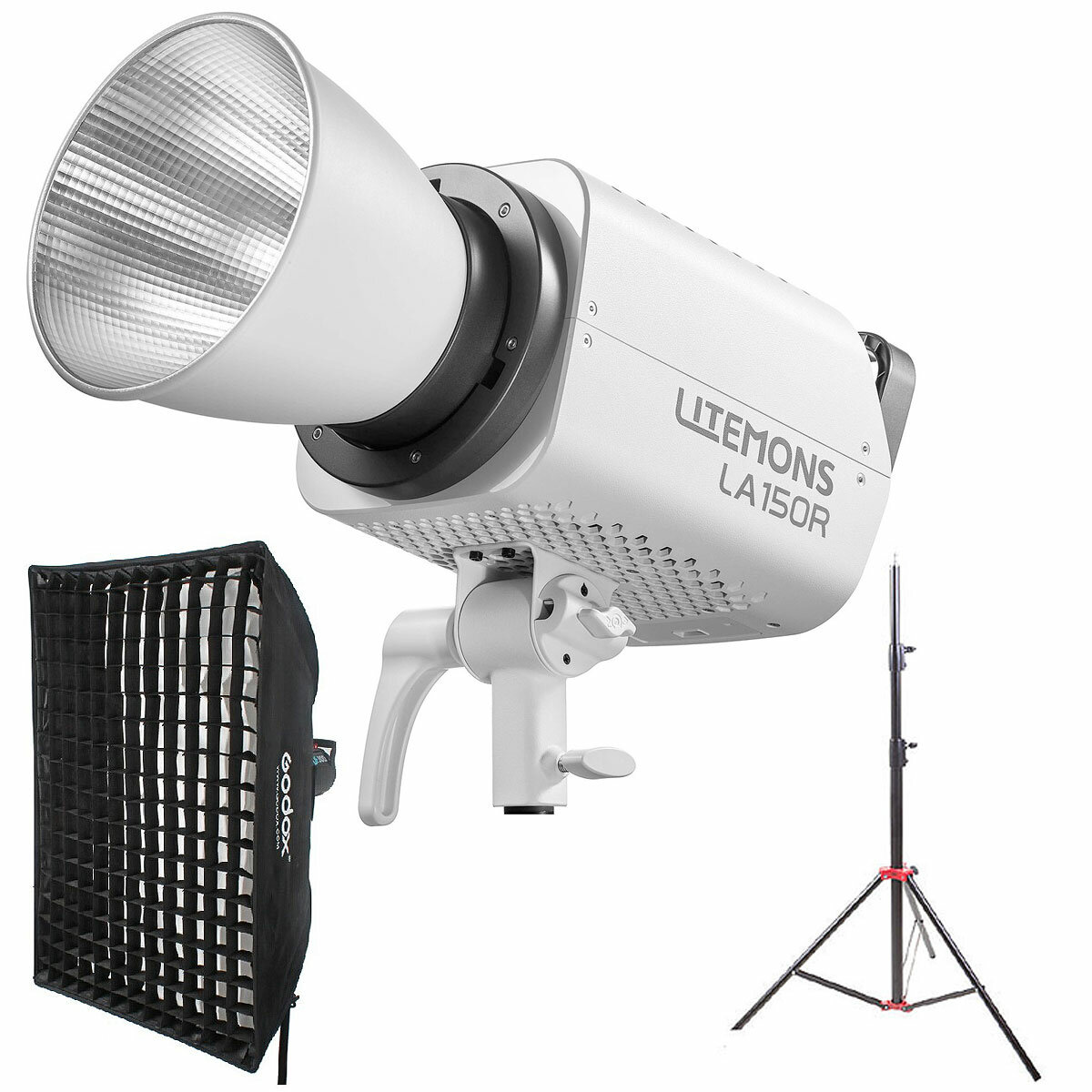 Студийный комплект Godox LITEMONS LA150R + софтбокс и стойка