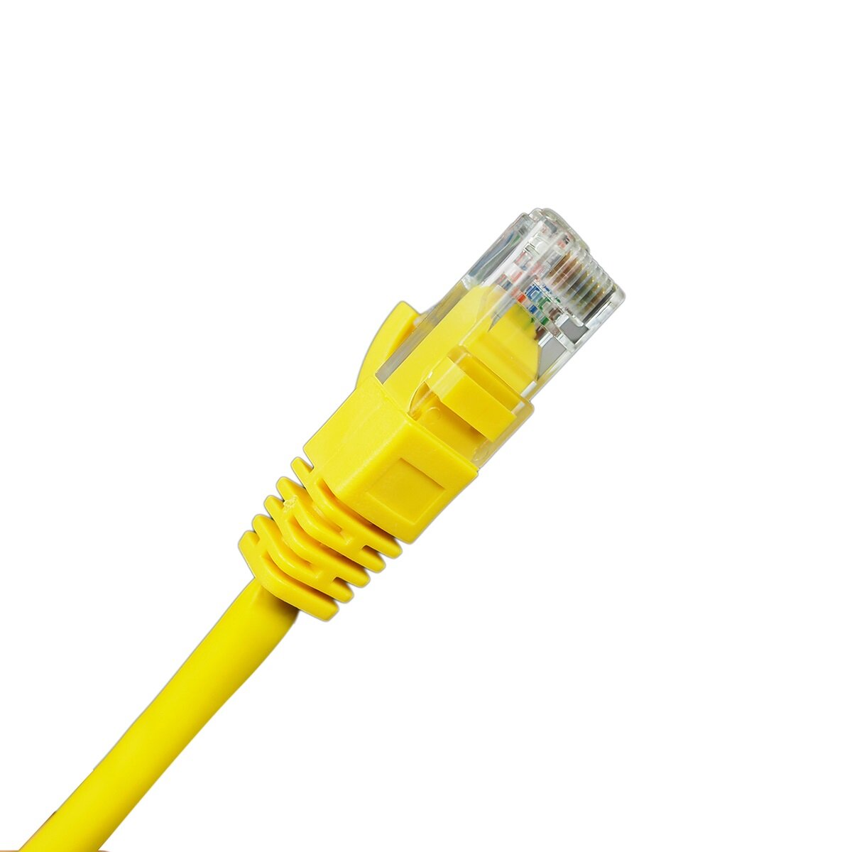 Интернет-кабель, категория 6, неэкранированный, U/UTP, RJ45-RJ45, 250 МГц LSZH, AWG24 5м, жёлтый