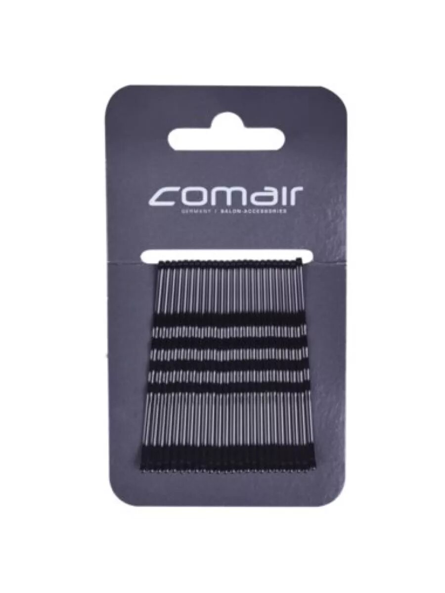 Comair Hair Clips 3150137 Невидимки фигурные черные, 24 шт