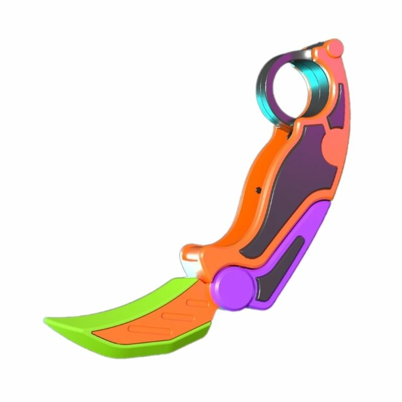 Игрушка-нож Gravity Fidgets, 3D-печать, ButterflyKnife, стрессовое игривое развлечение для взрослых и детей, ADDTherapy