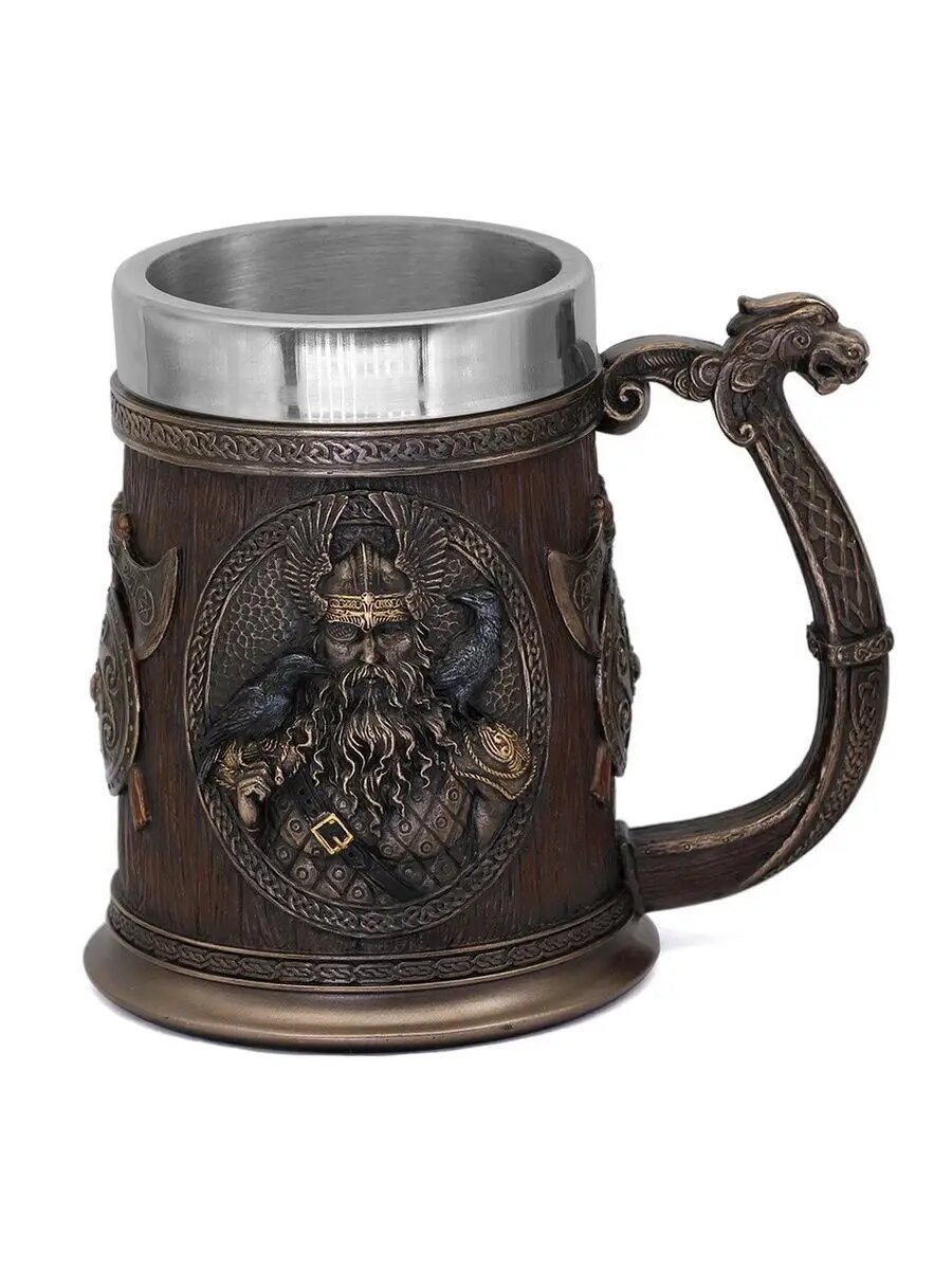 Викинги 650 мл пивная кружка подарок мужчине