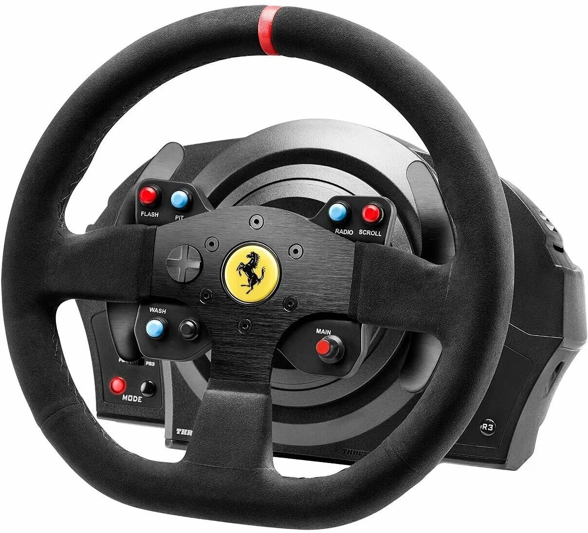 Руль Thrustmaster T300 Ferrari Integral Racing Wheel Alcantara Edition, черный