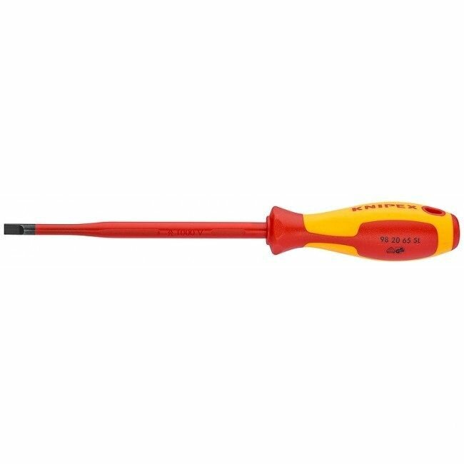 Отвертка для винтов с шлицевой головкой KNIPEX KN-982040SL