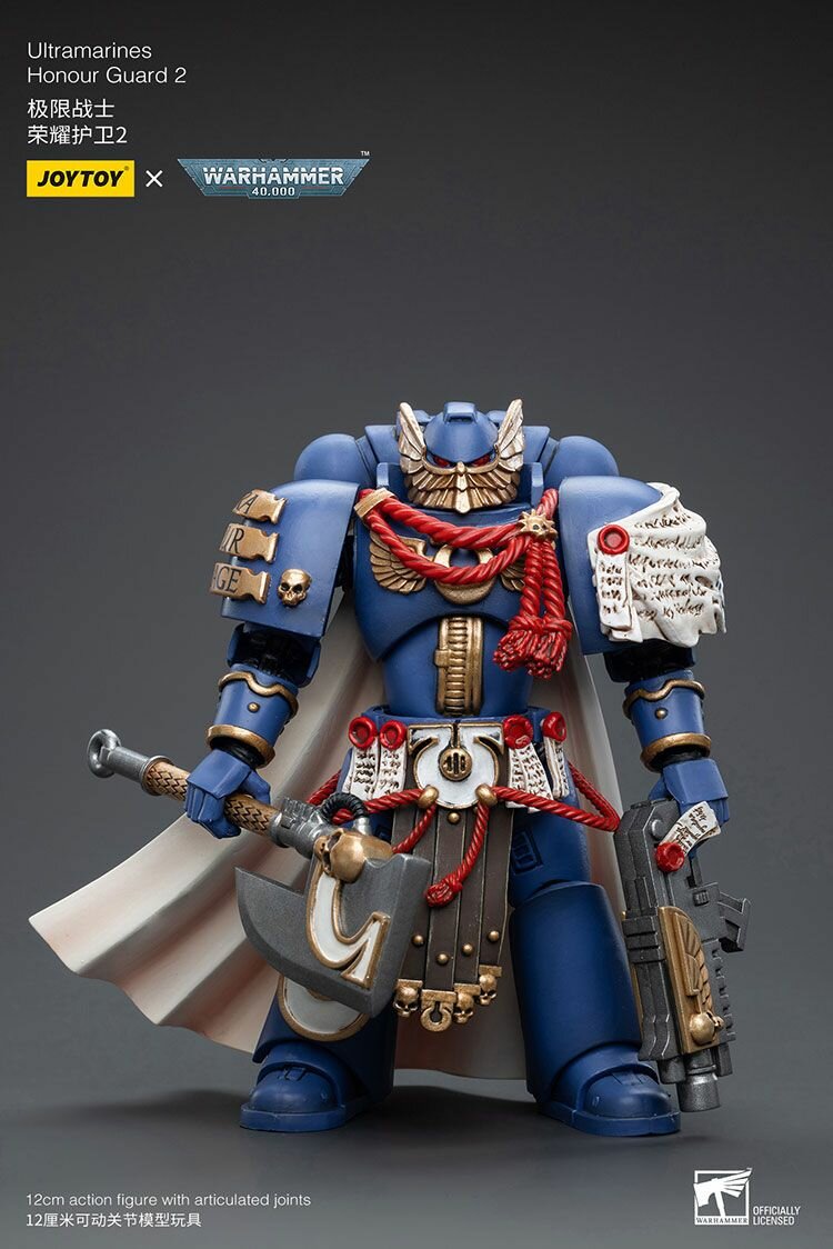 Подвижная фигурка JOYTOY Warhammer 40K 1/18 Action Figures Ultramarines Honour Guard 2