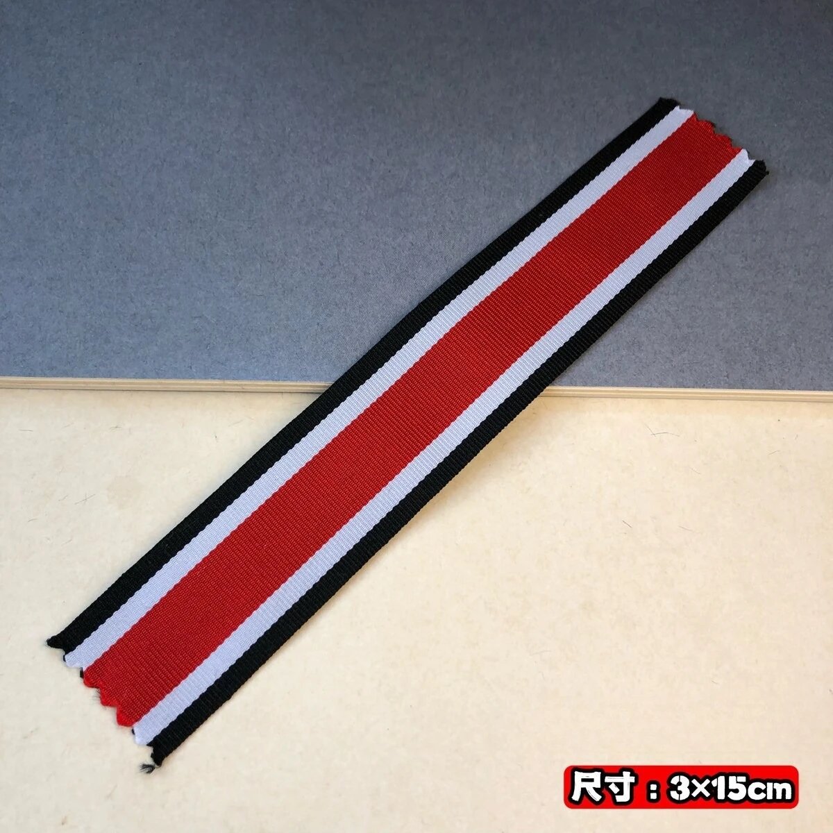 Ретро германский крест значок 3x15 см Красный, 1939 version