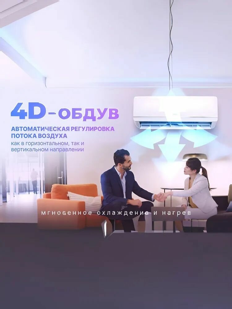 Сплит-система Centek CT-65ADC07 инвертор — фото 1