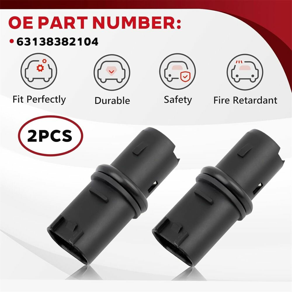 2 Гнезда Лампы 63138382104 Для BMW E46 E60 Mini Cooper